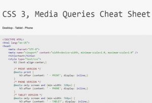 30 Best Free HTML & CSS Cheat Sheets for Web Designers 2022
