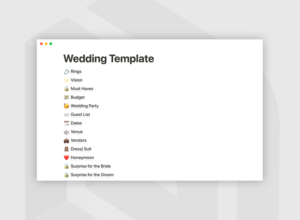 16 Best Notion Wedding Planning Templates 2023: Top Picks