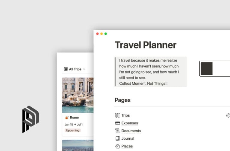 ️ 25+ Best Notion Travel Planner Templates: Simplify Your Trip! 2023