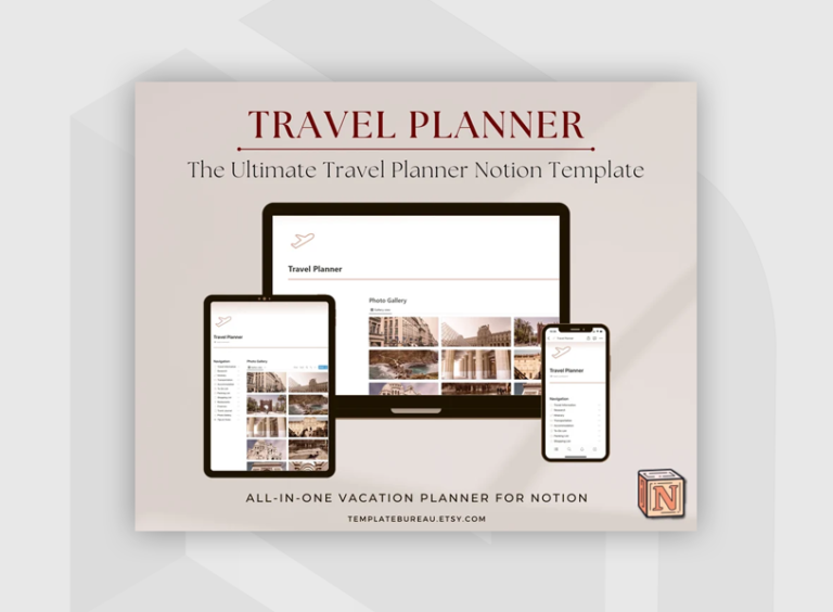 ️ 25+ Best Notion Travel Planner Templates: Simplify Your Trip! 2023