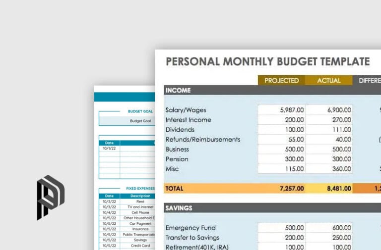 30+ Best Google Docs Monthly Budget Templates 2023