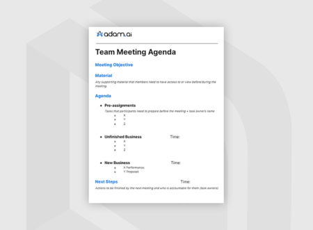 20+ Best Google Docs Agenda Templates: For The Perfect Meeting