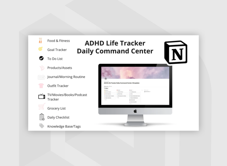 20+ Best ADHD Notion Templates: Planners to Help You Get Focused